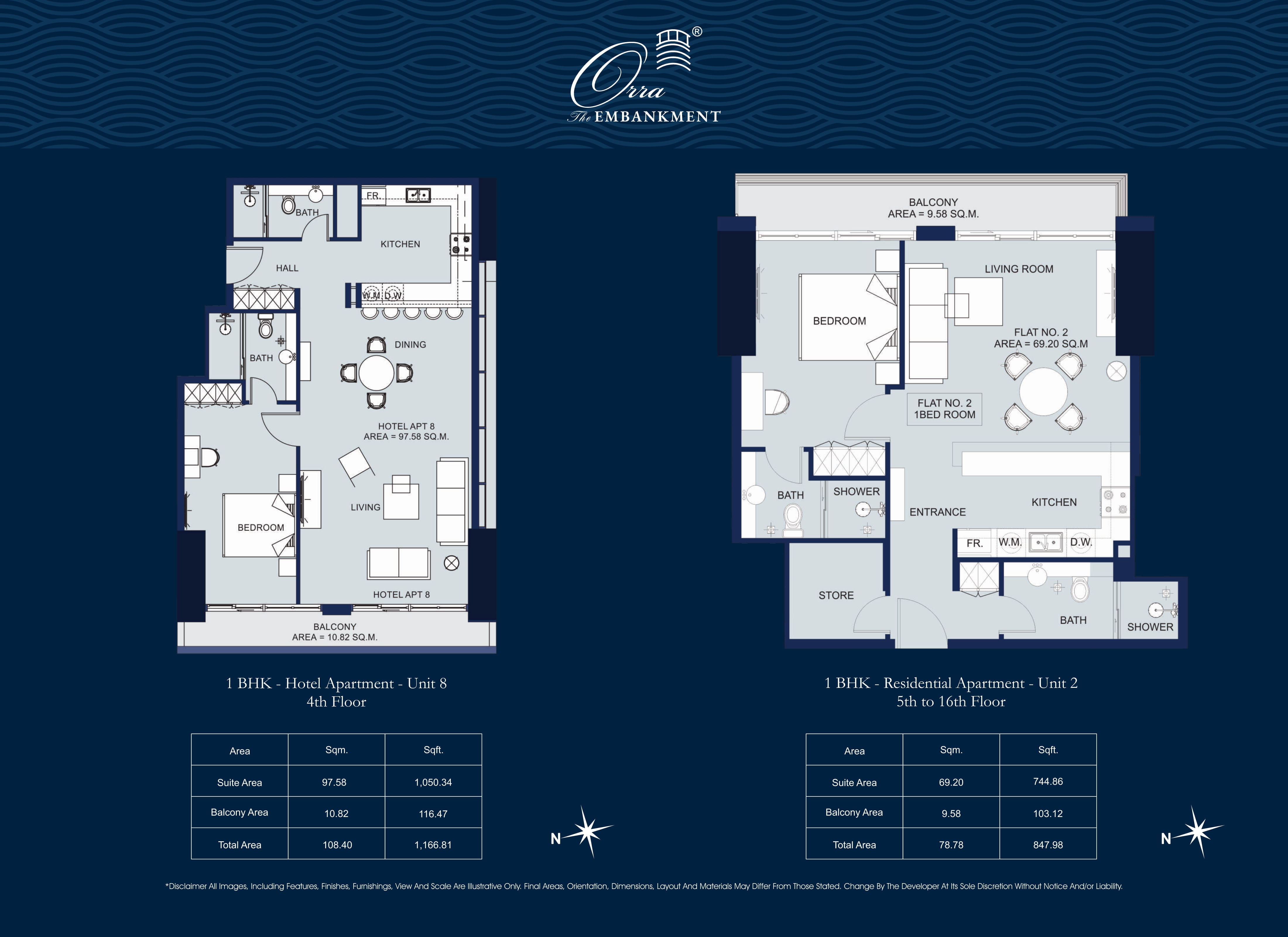 Floor Plan Orra The Embankment