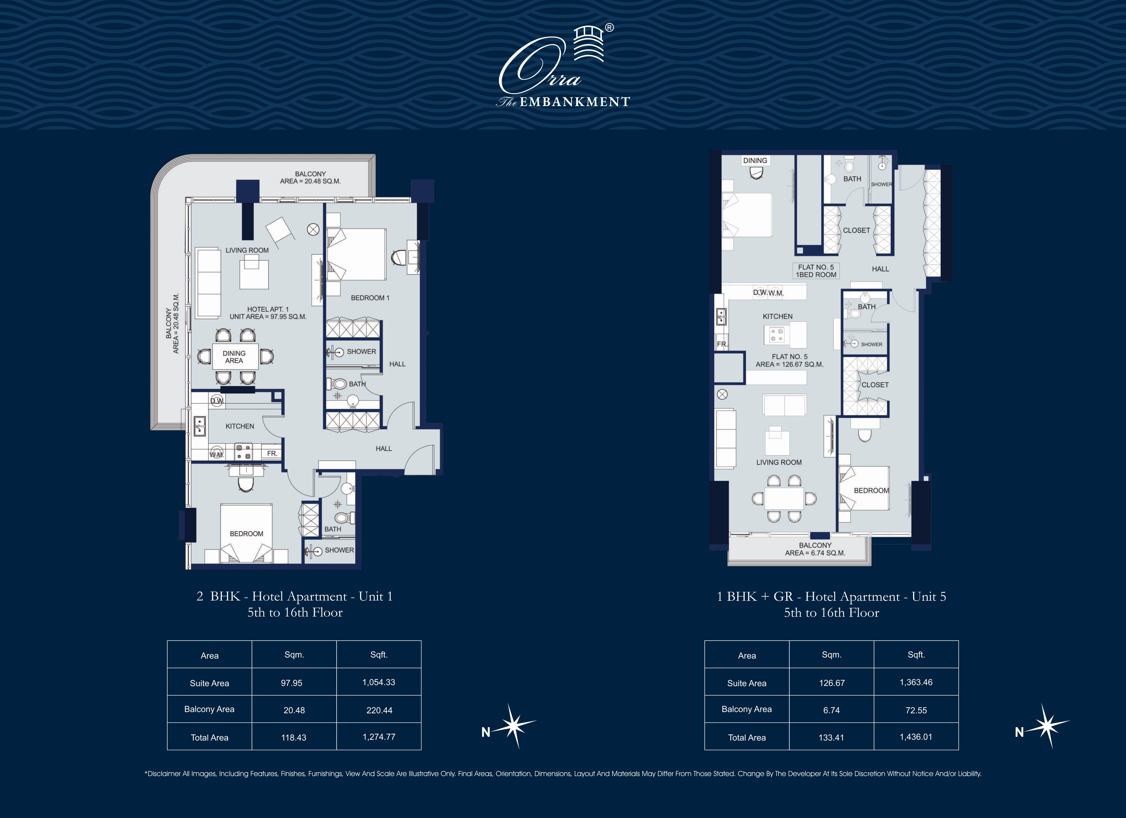 Floor Plan Orra The Embankment