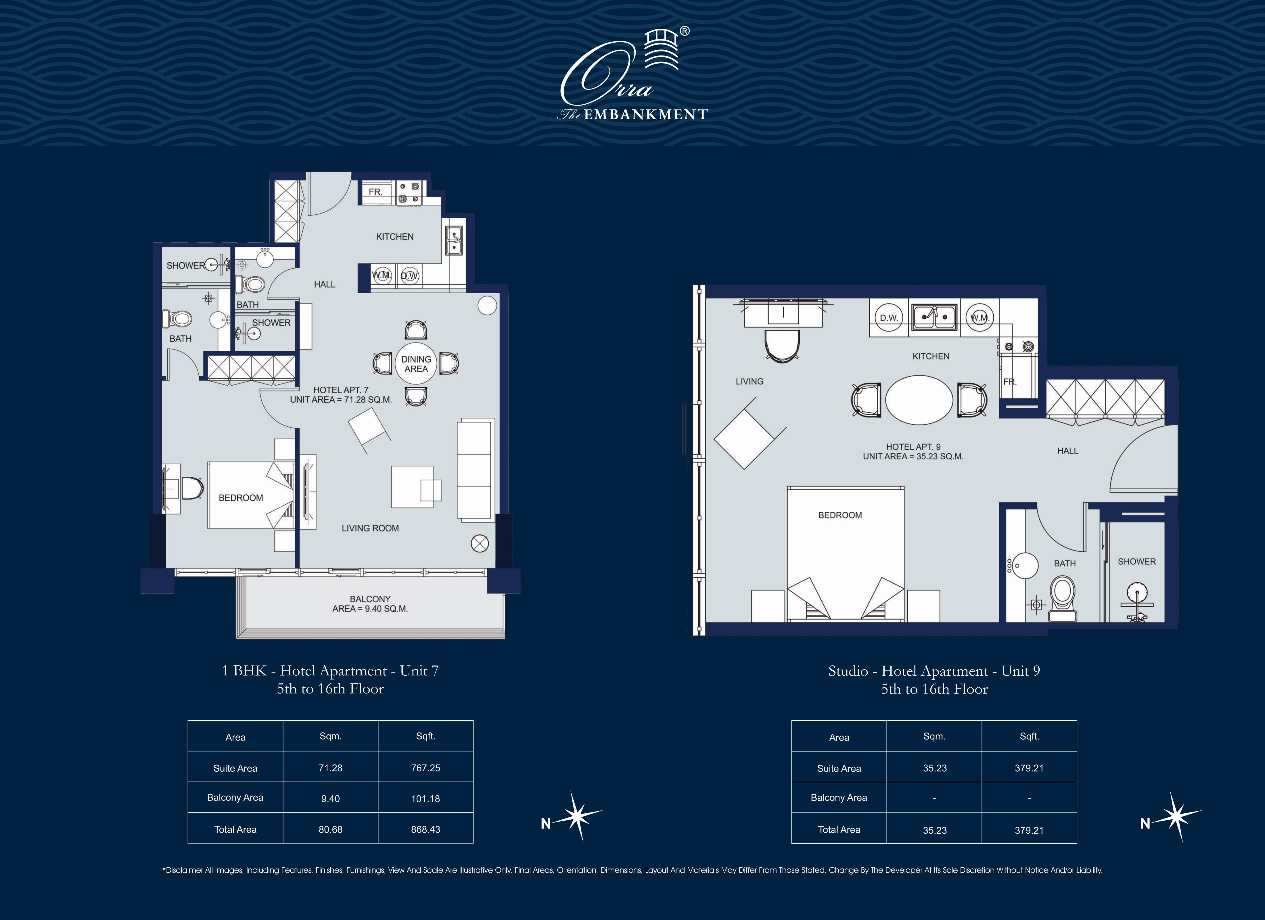 Floor Plan Orra The Embankment