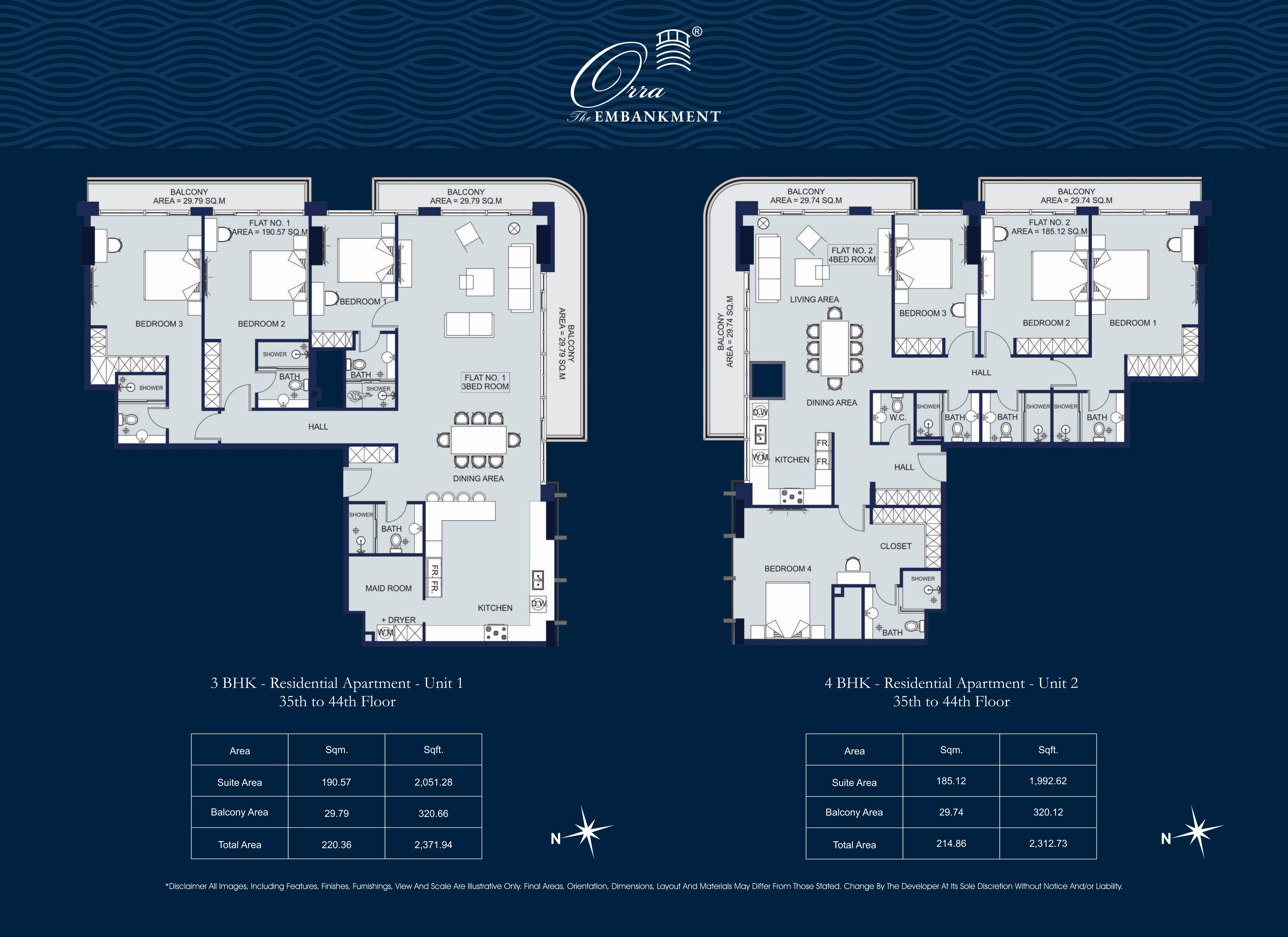 Floor Plan Orra The Embankment