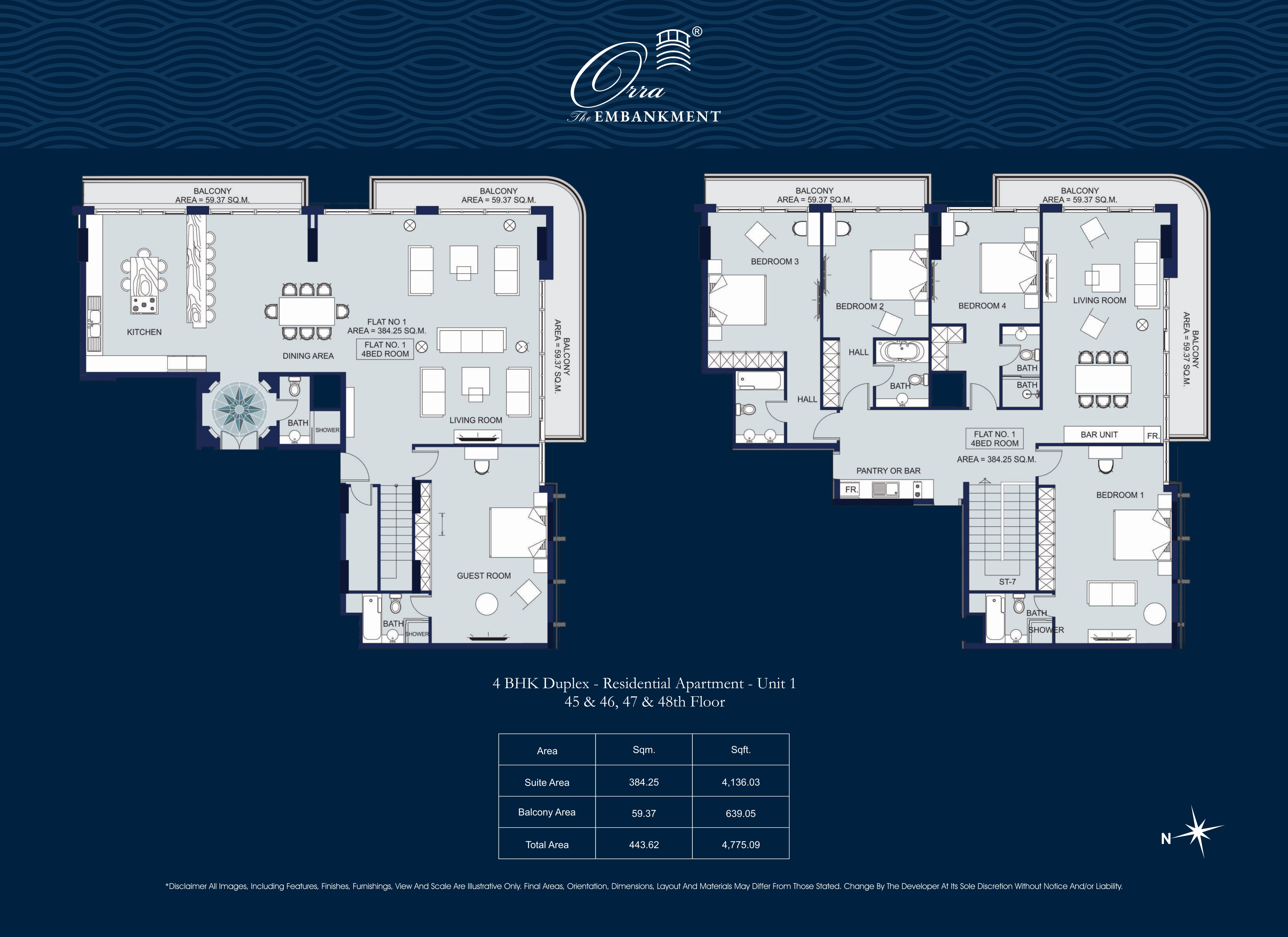 Floor Plan Orra The Embankment